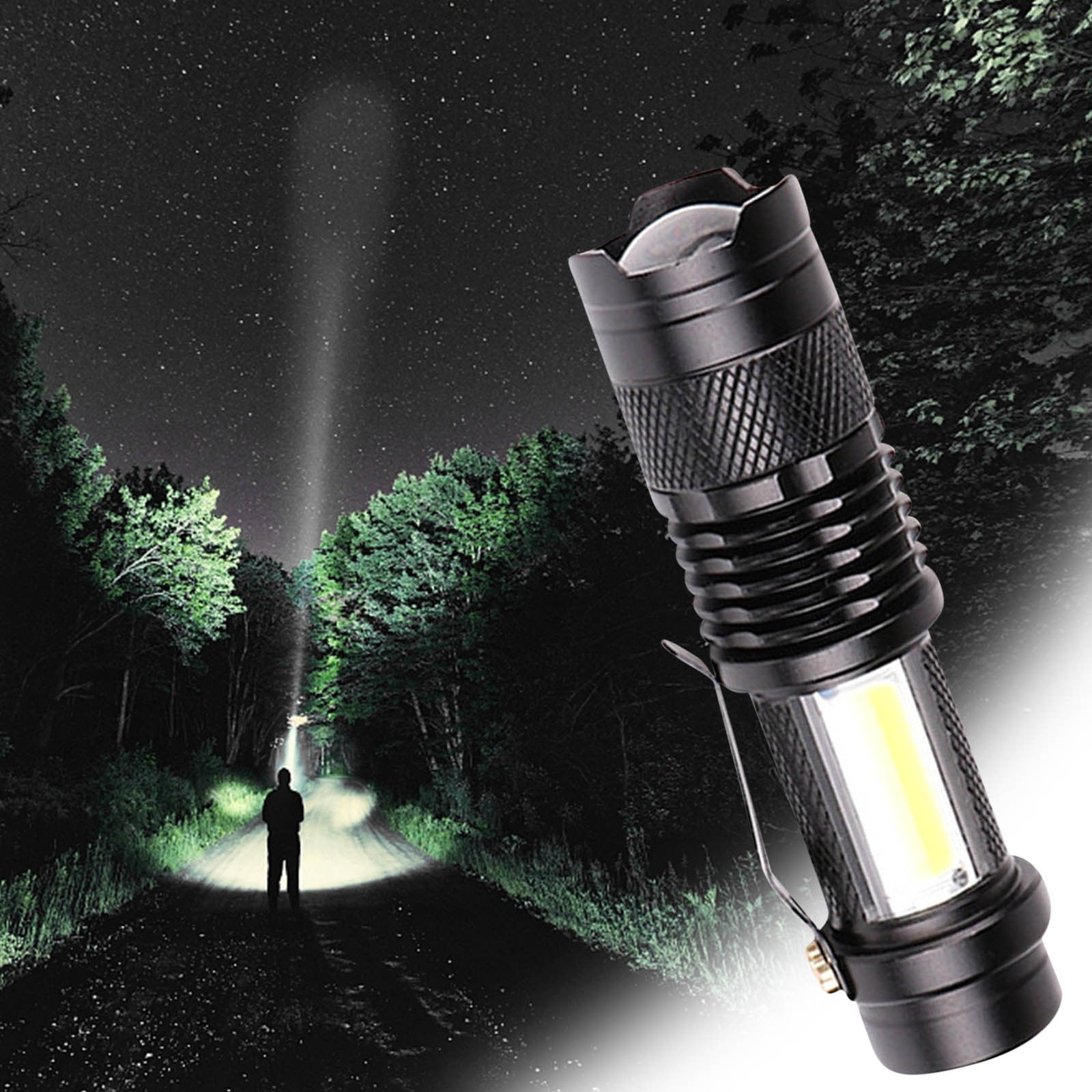 Rechargeable Flashlights 20,000 High Lumens, 1500M Long Throw Super ...