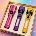 Rechargeable Flashlights 3 Pack with Digital Display, USB-C LED ...
