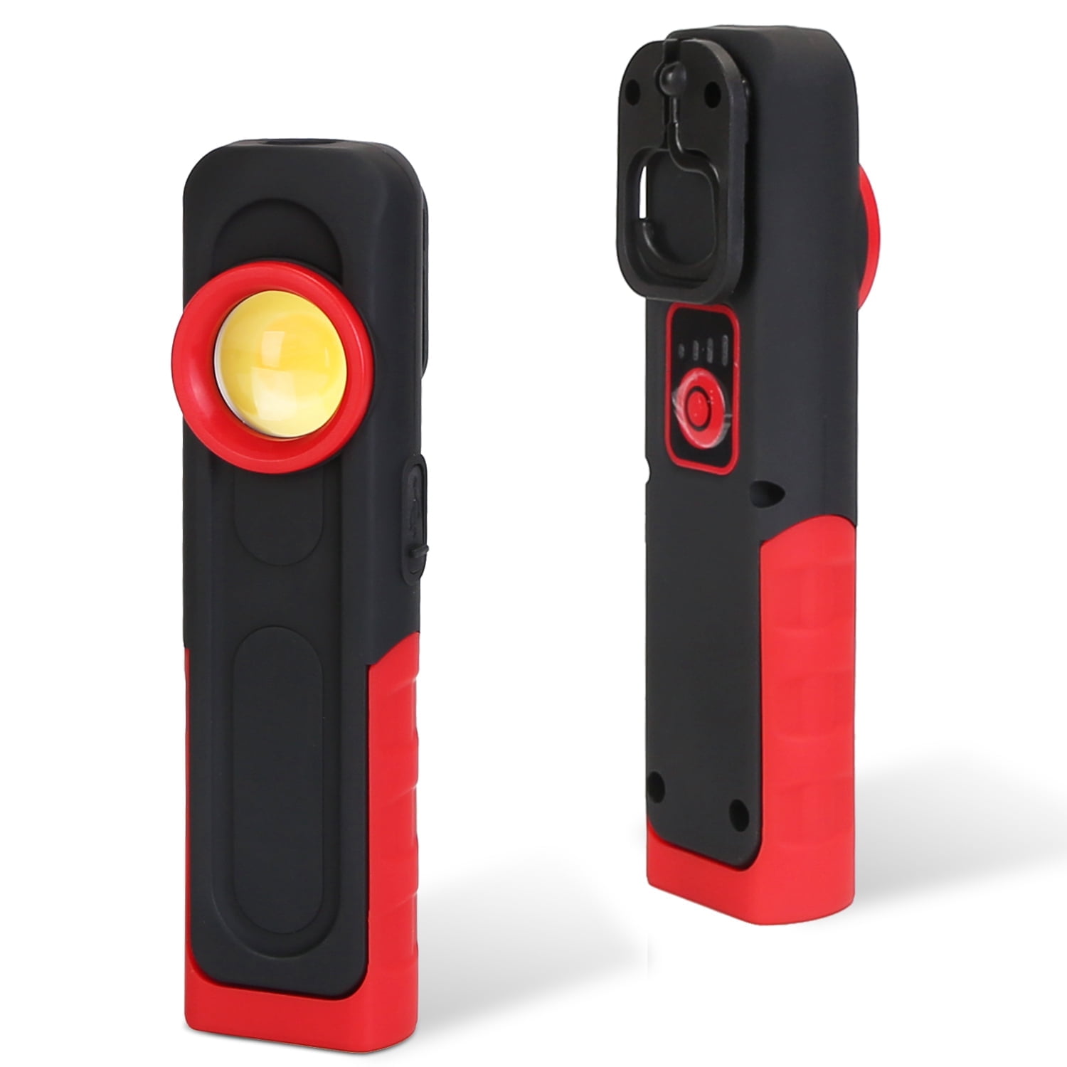 Rechargeable Flat EDC Flashlight TeqHome LED Pocket Work Light with ...