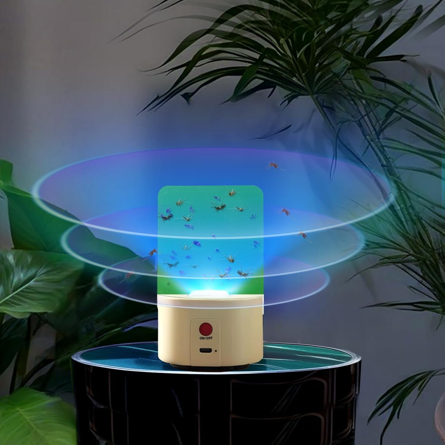 Rechargeable Flying Trap with USB Lithium Battery, Portable Fruit Fly ...