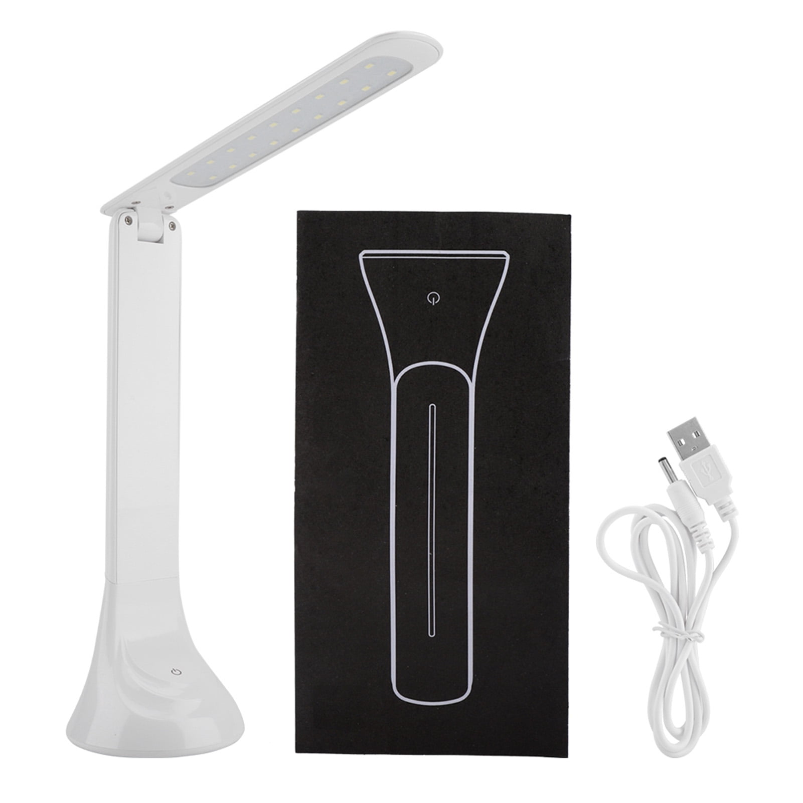 Rechargeable Folding LED Light Desk Table Desktop Lamp Eye Care for ...