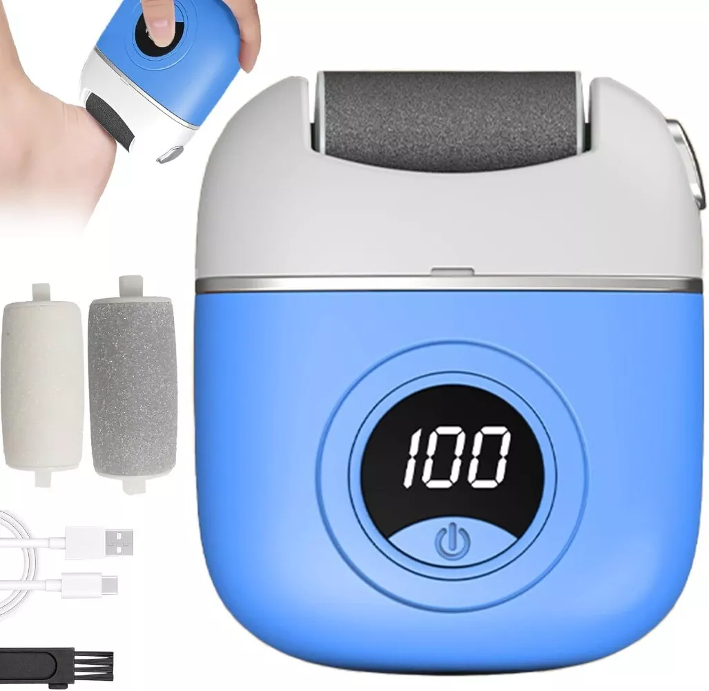 Rechargeable Foot Scrubber Electric Foot File Pedicure Tools Feet ...