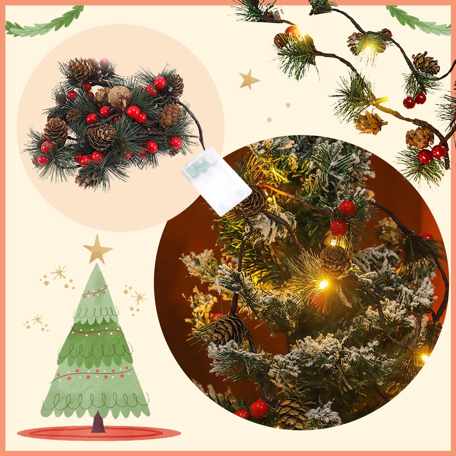 Rechargeable Glow Necklace Noise Makers New Years Eve Alien Party Glow ...