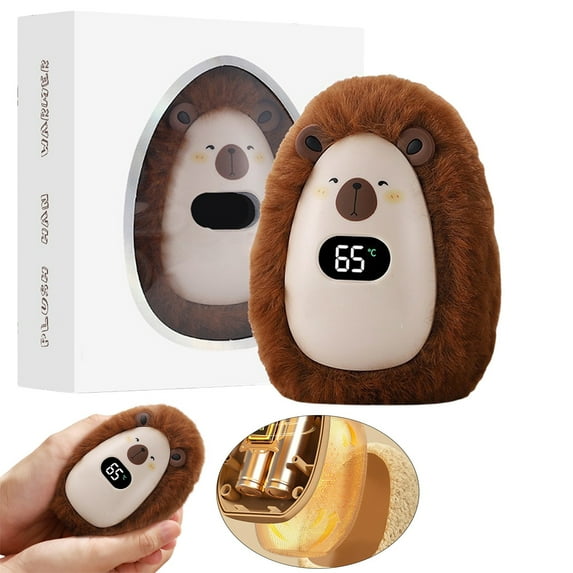 Rechargeable Hand Warmer - 10.5 x 7.5 cm Electric Cartoon Pocket Hand ...