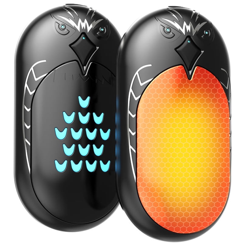 Rechargeable Hand Warmers 2 Pack Reusable Pocket Heater, 60000mAh ...