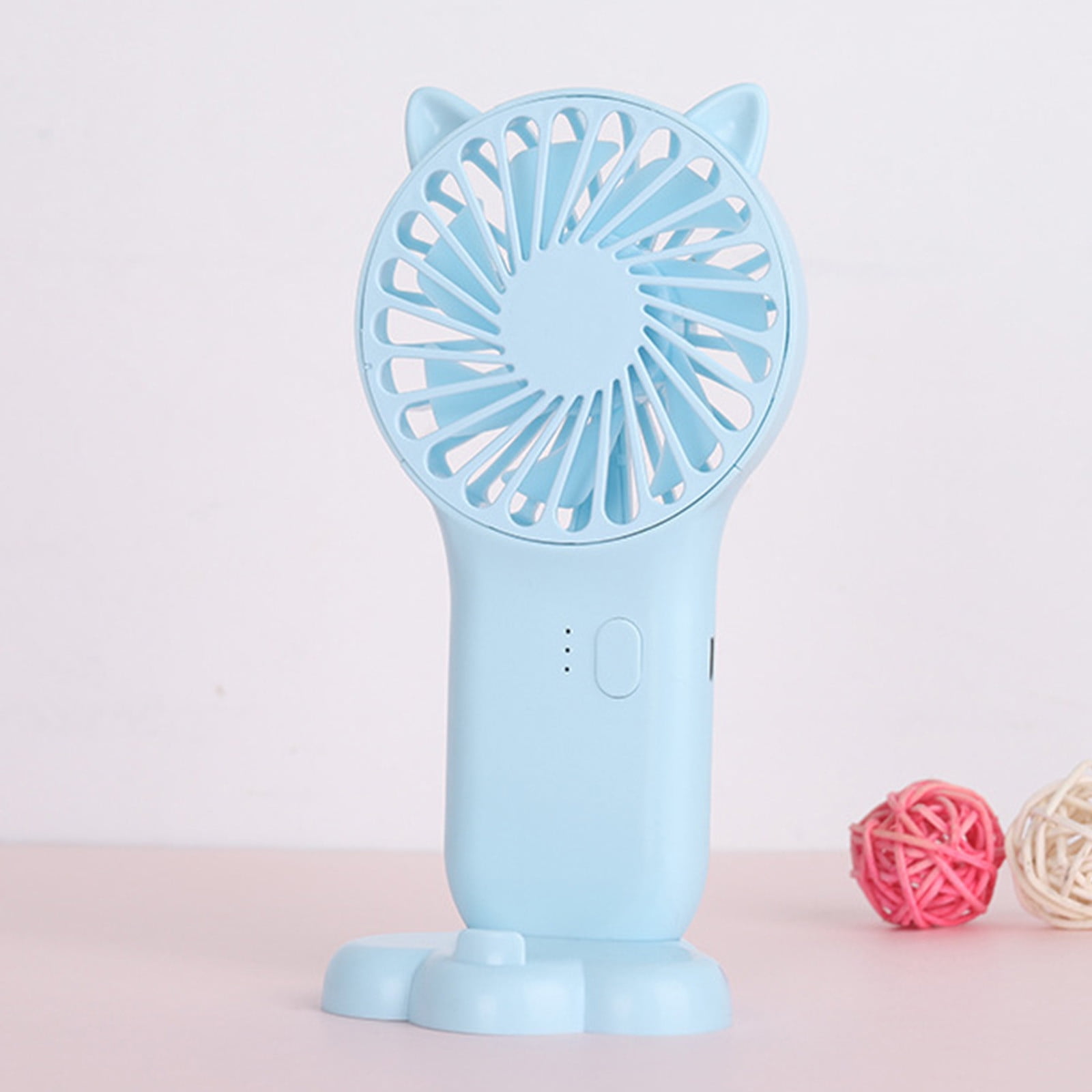 Rechargeable Handheld Fan with 3 Speeds, USB Portable Mini Fan, 800mAh ...