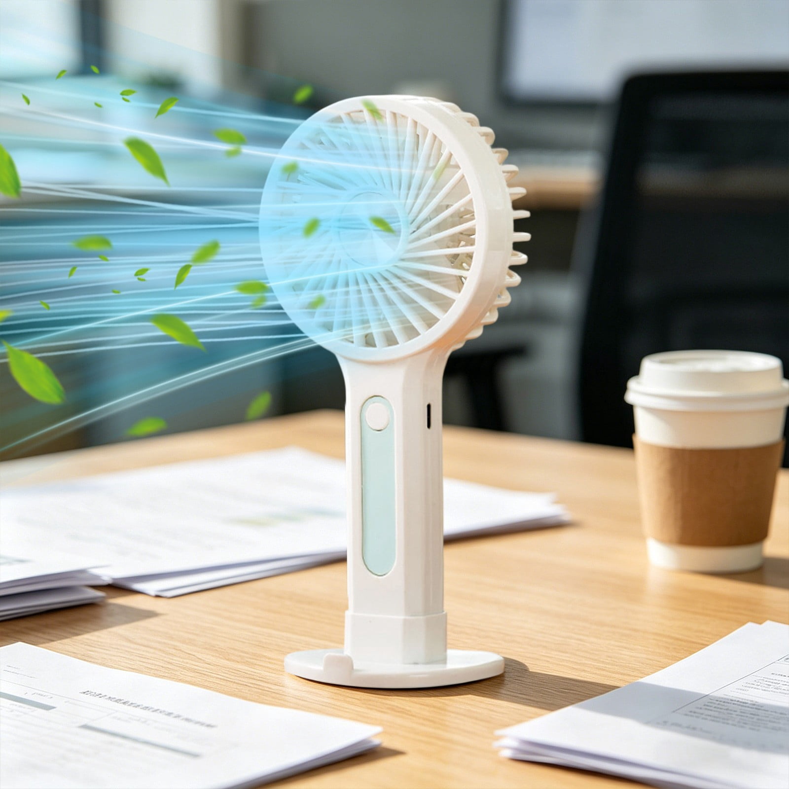 Rechargeable Handheld Fan Portable Outdoor High Speed Fan Lightweight ...