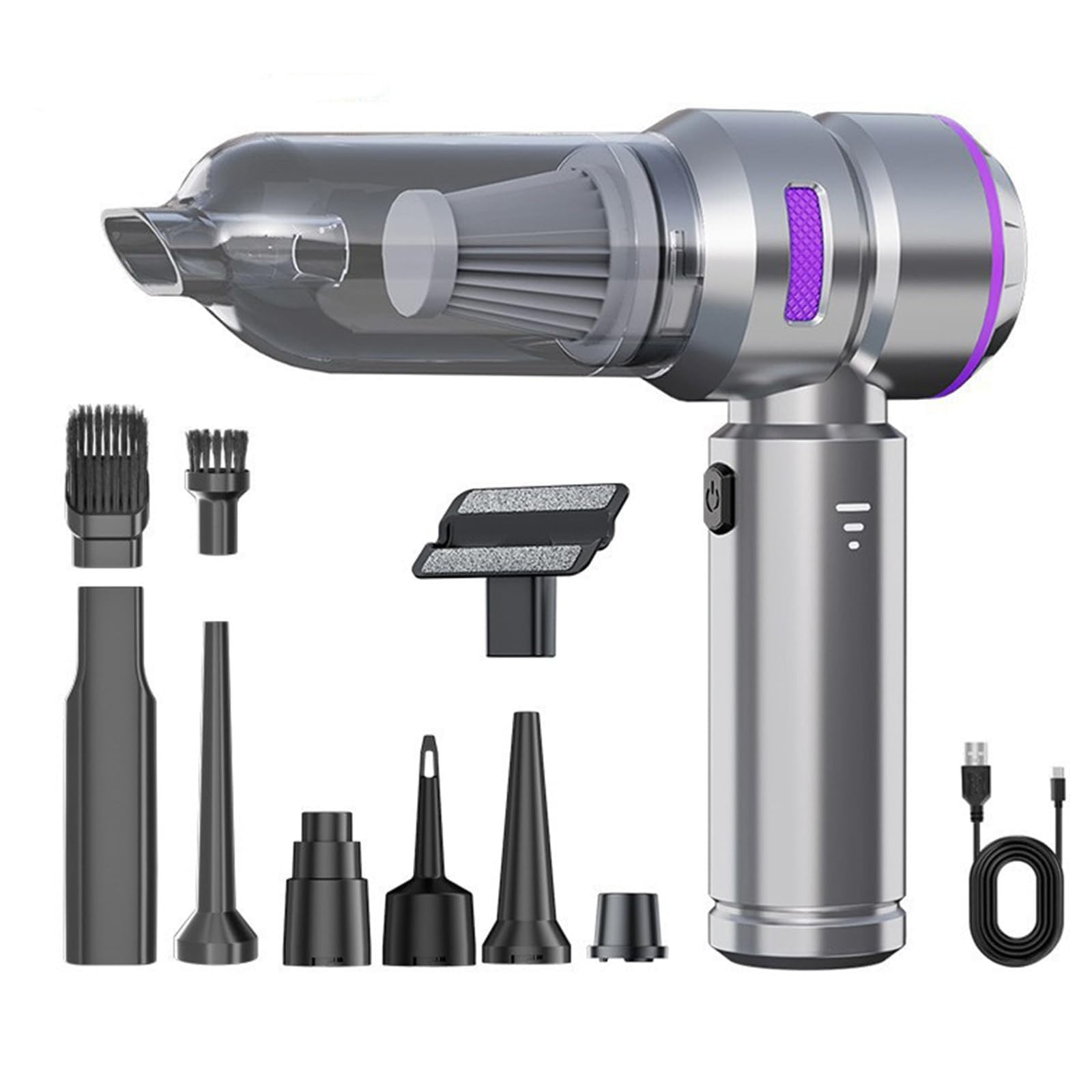 Rechargeable Handheld Vacuum Cleaner, Portable Household Vacuum Cleaner ...