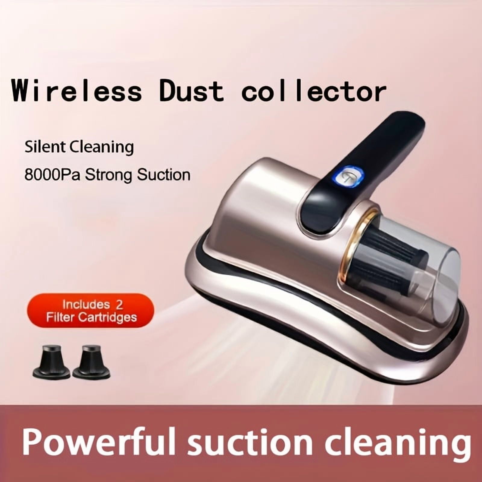 Rechargeable Handheld Vacuum Cleaner: USB Rechargeable Powerful Dusting ...