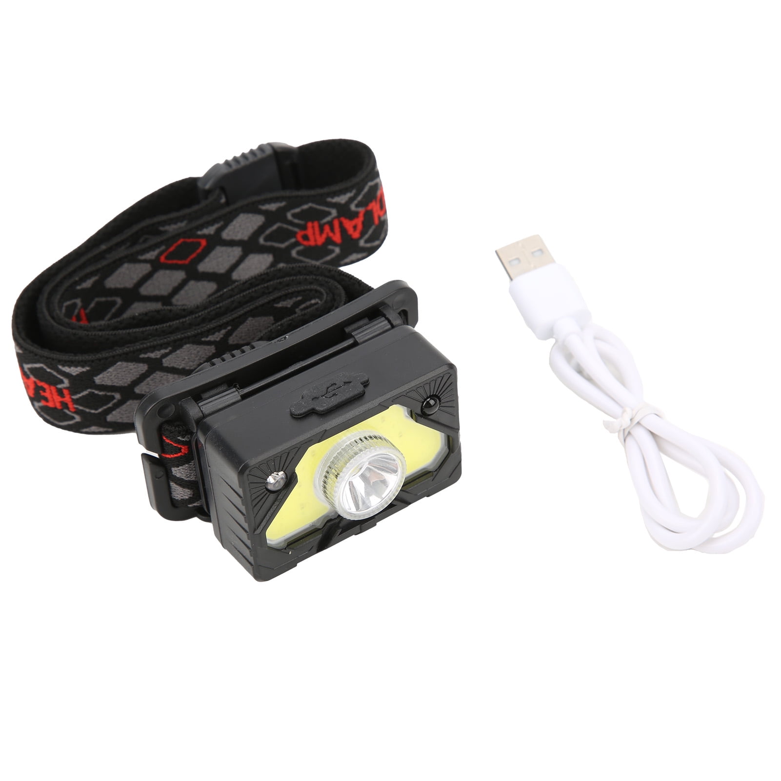 Rechargeable Headlamp Small Portable MultiAngle Adjustment Wide ...