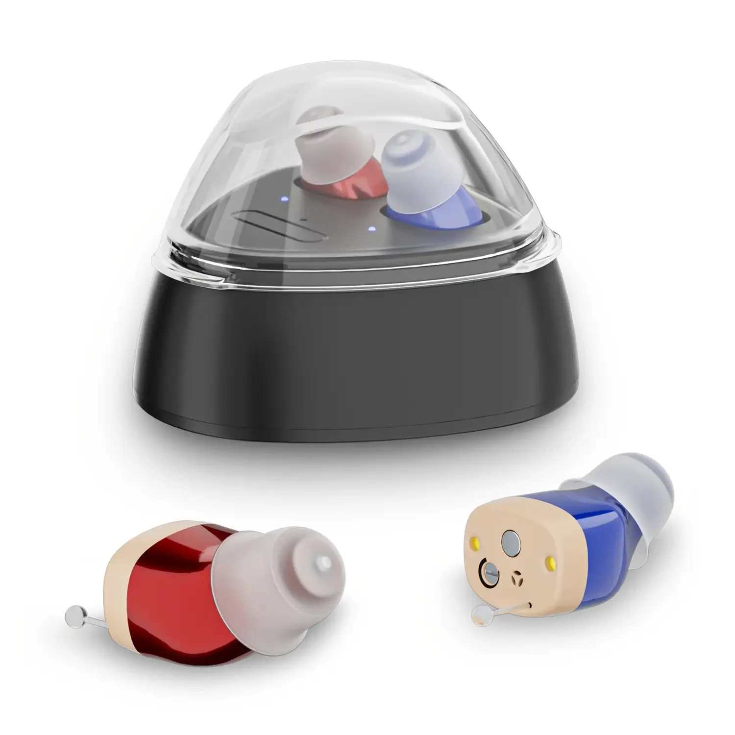 Rechargeable Hearing Aids For Seniors With Noise Canceling,Hearing ...