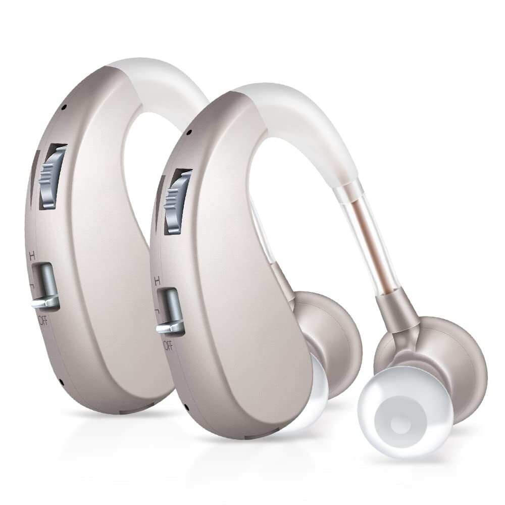 Rechargeable Hearing Amplifier for Seniors with Noise Cancelling ...