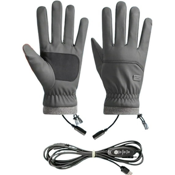 Rechargeable Heated Gloves Heated Gloves USB Winter Hand Warmers ...