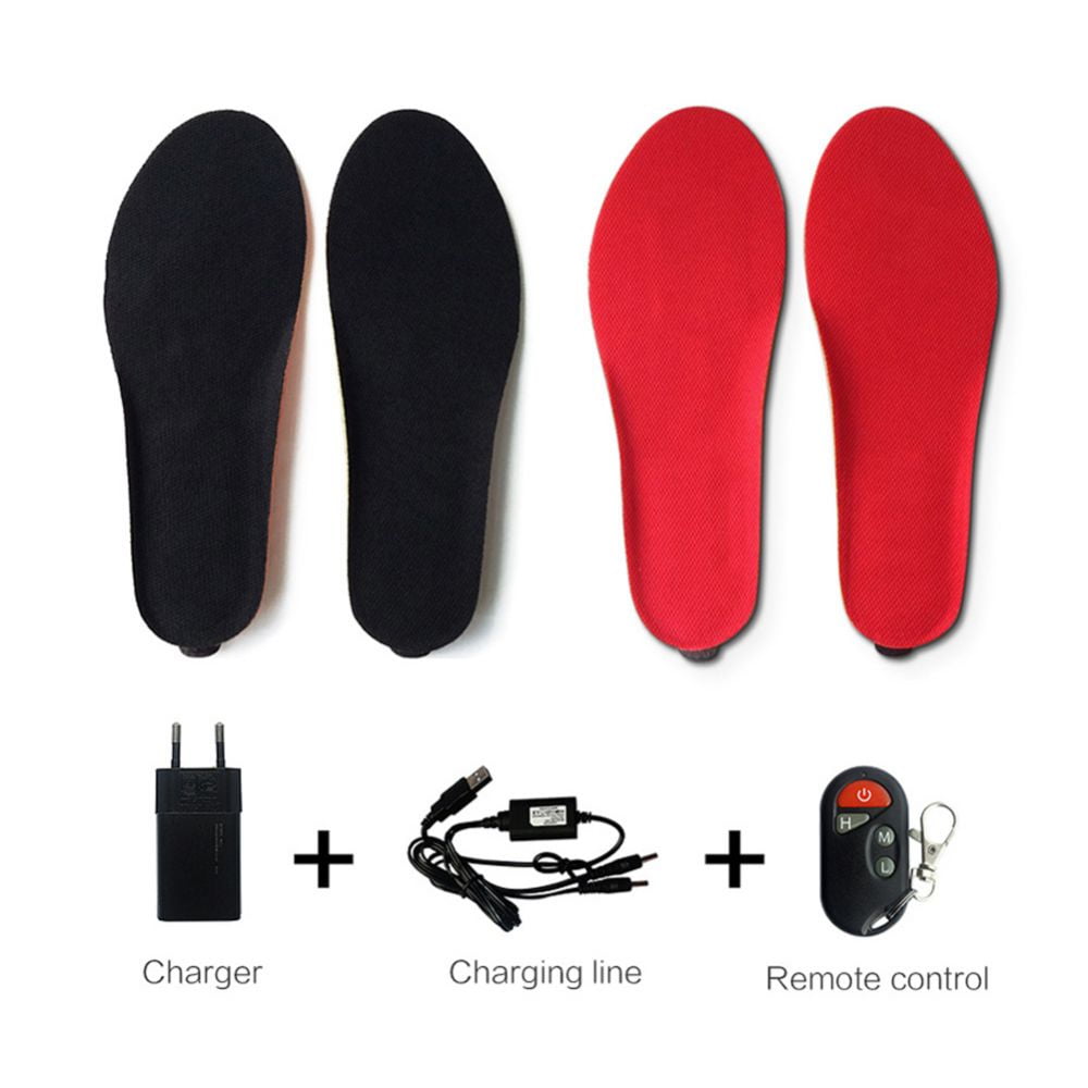 Rechargeable Heated Insoles, Electric Heated Insoles for Men Women ...