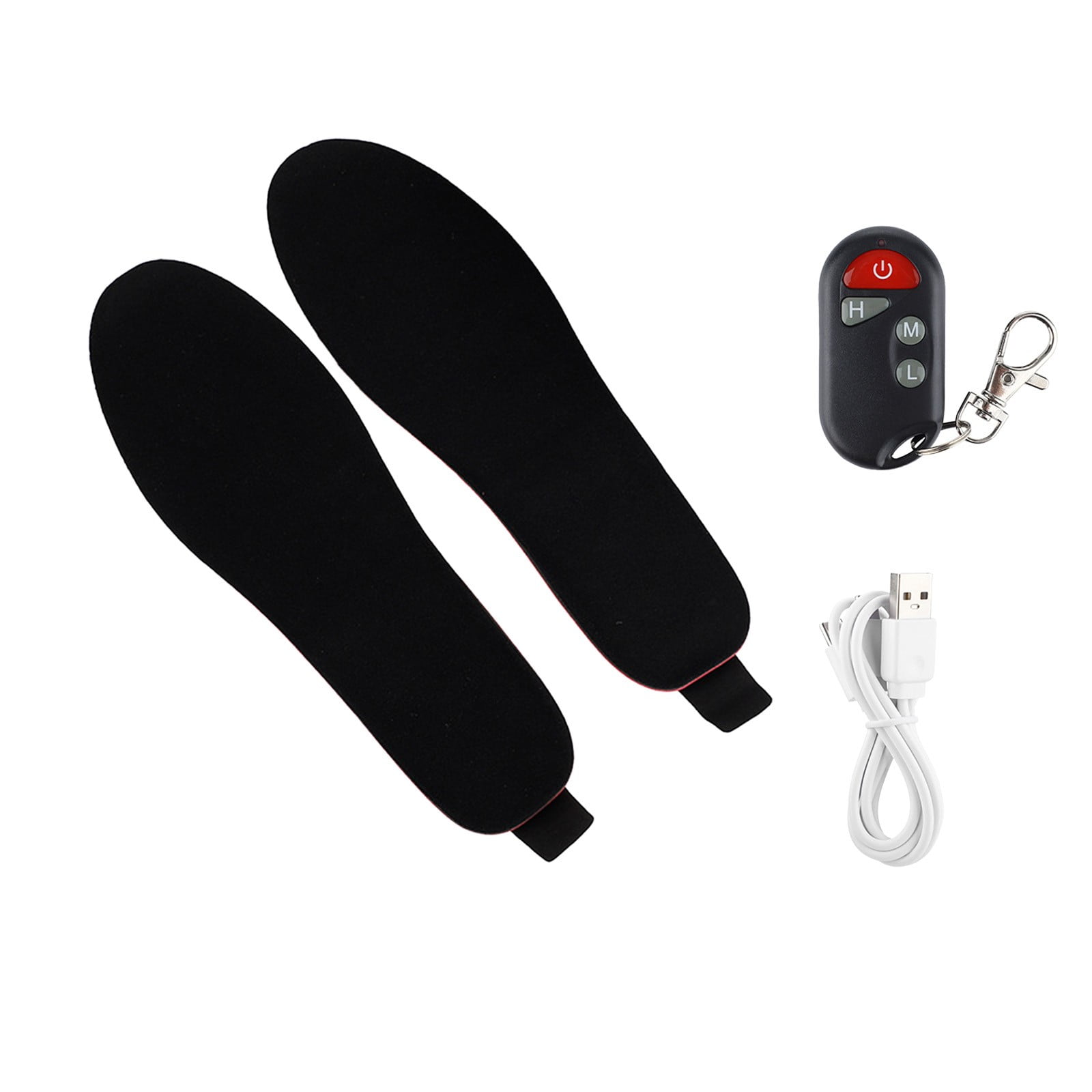 Rechargeable Heated Insoles, Remote Control Thermal Electric Insoles ...