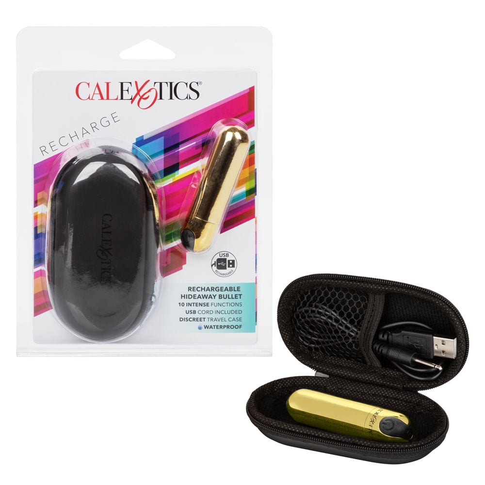 CalExotics Rechargeable Hideaway Bullet - Gold - Walmart.com