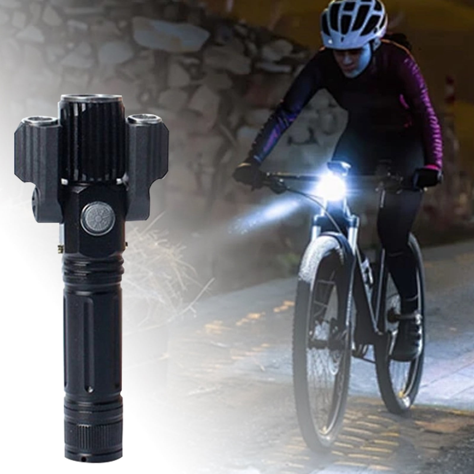 Rechargeable High Intensity LED Light USB Charging Taillight for Night ...