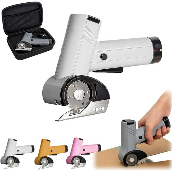 Rechargeable High-Speed Cardboard Cutter, 2026 Upgraded 4V Electric Box ...