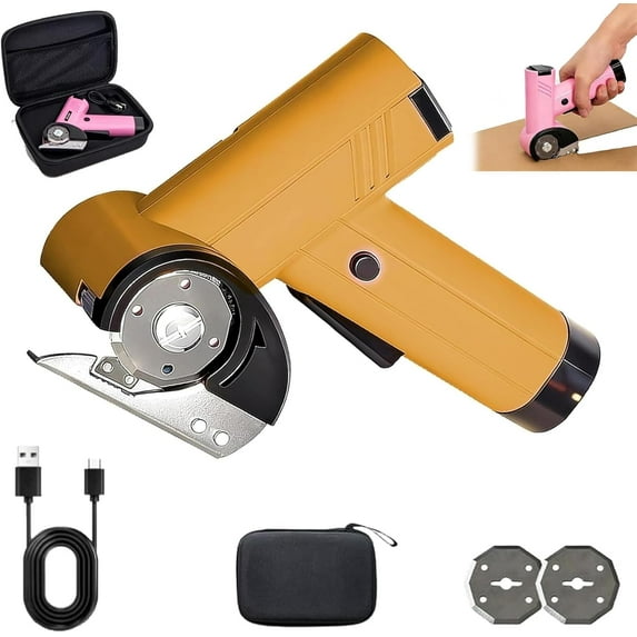 Rechargeable High-Speed Cardboard Cutter, 4V Rechargeable Box Cutter ...