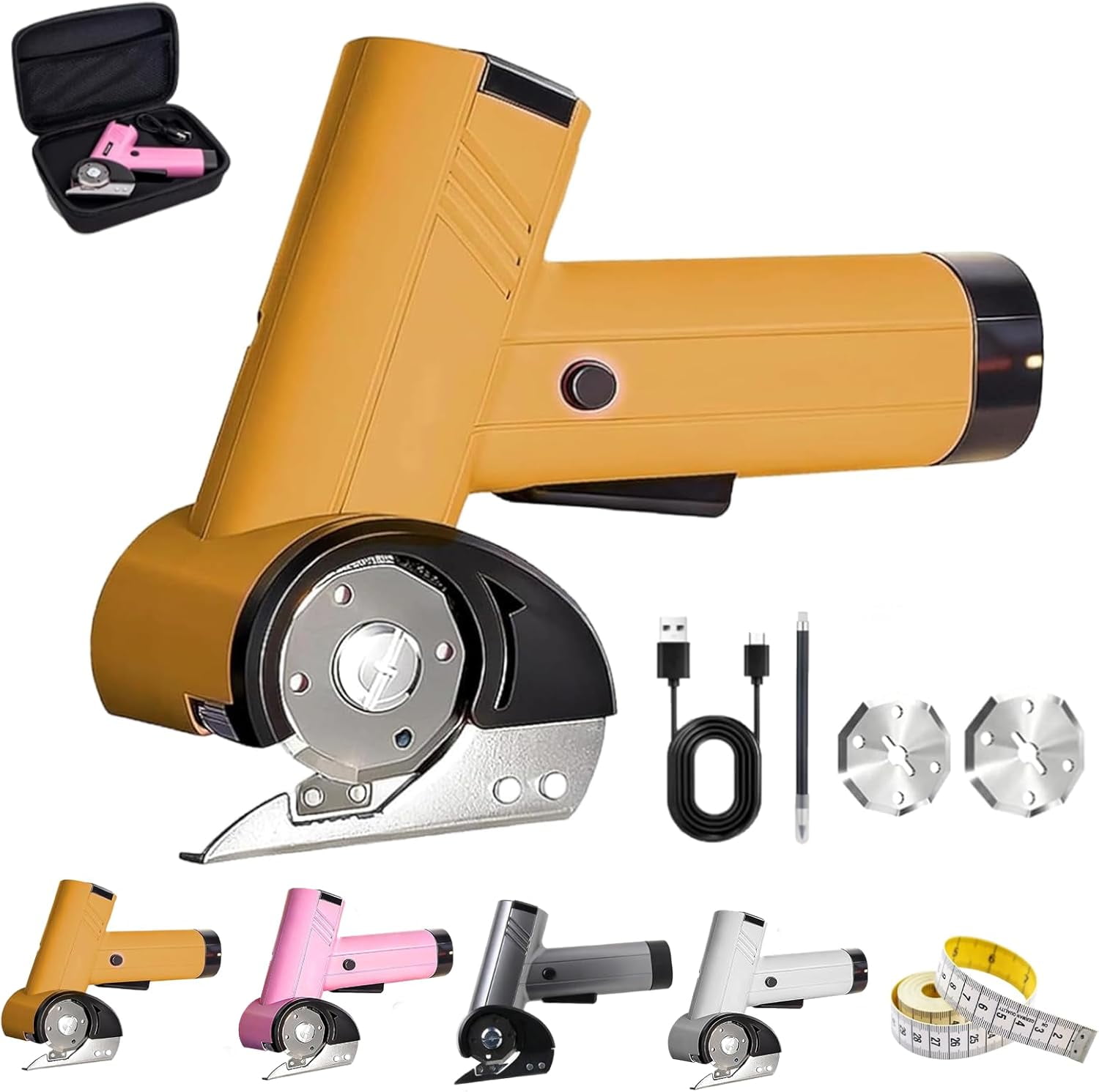 Rechargeable High-Speed Cardboard Cutter, Cordless Electric Scissors ...