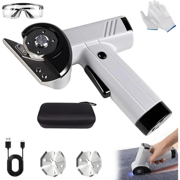 Rechargeable High-Speed Cardboard Cutter, Powerful Cordless Electric ...