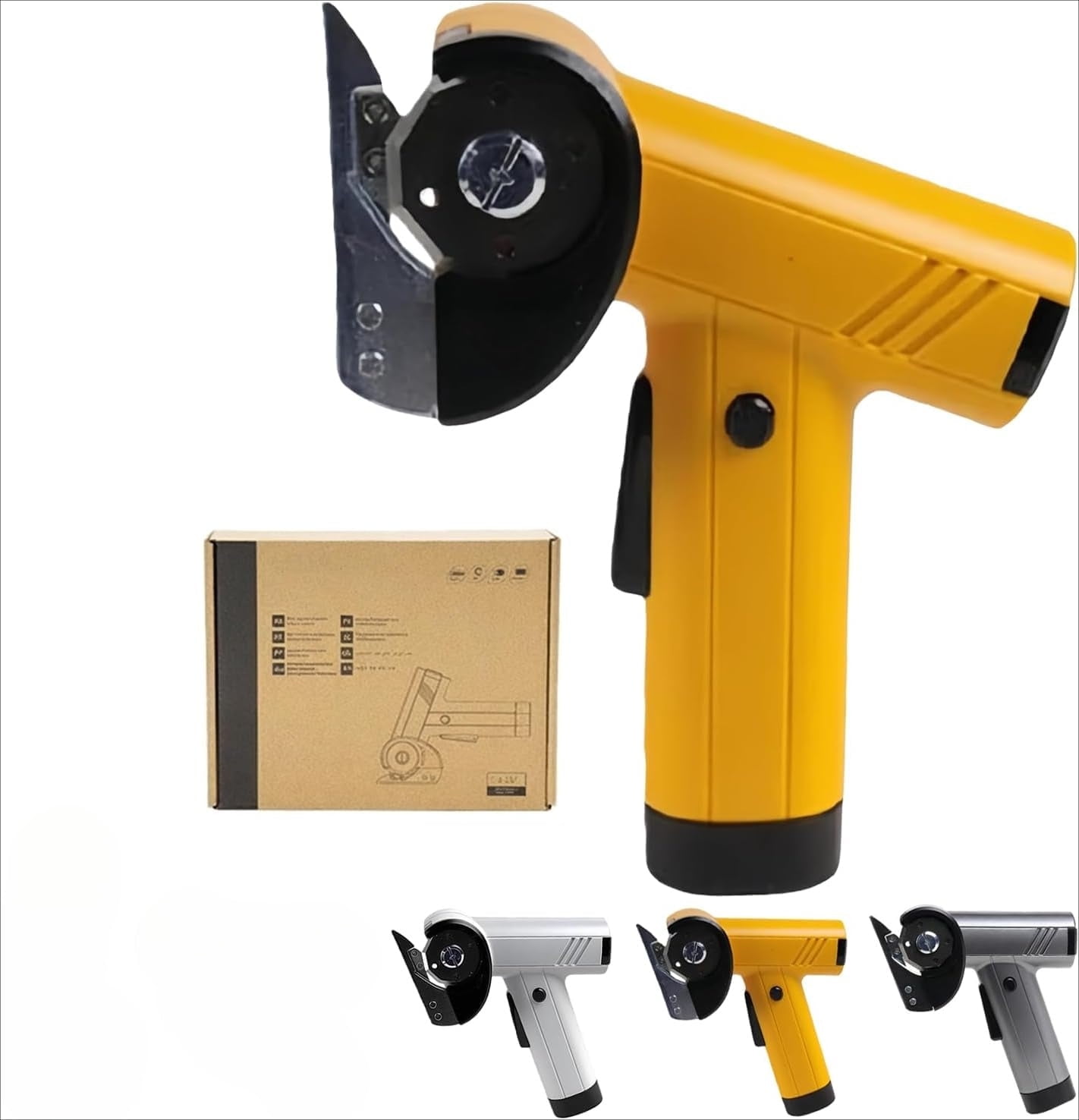 Rechargeable High-Speed Cardboard Cutter, Powerful Cordless Electric ...