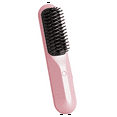 Rechargeable Hot Comb Cordless Hair Brush Straightener Heat Pressing ...