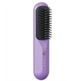 Rechargeable Hot Comb Cordless Hair Brush Straightener Heat Pressing ...