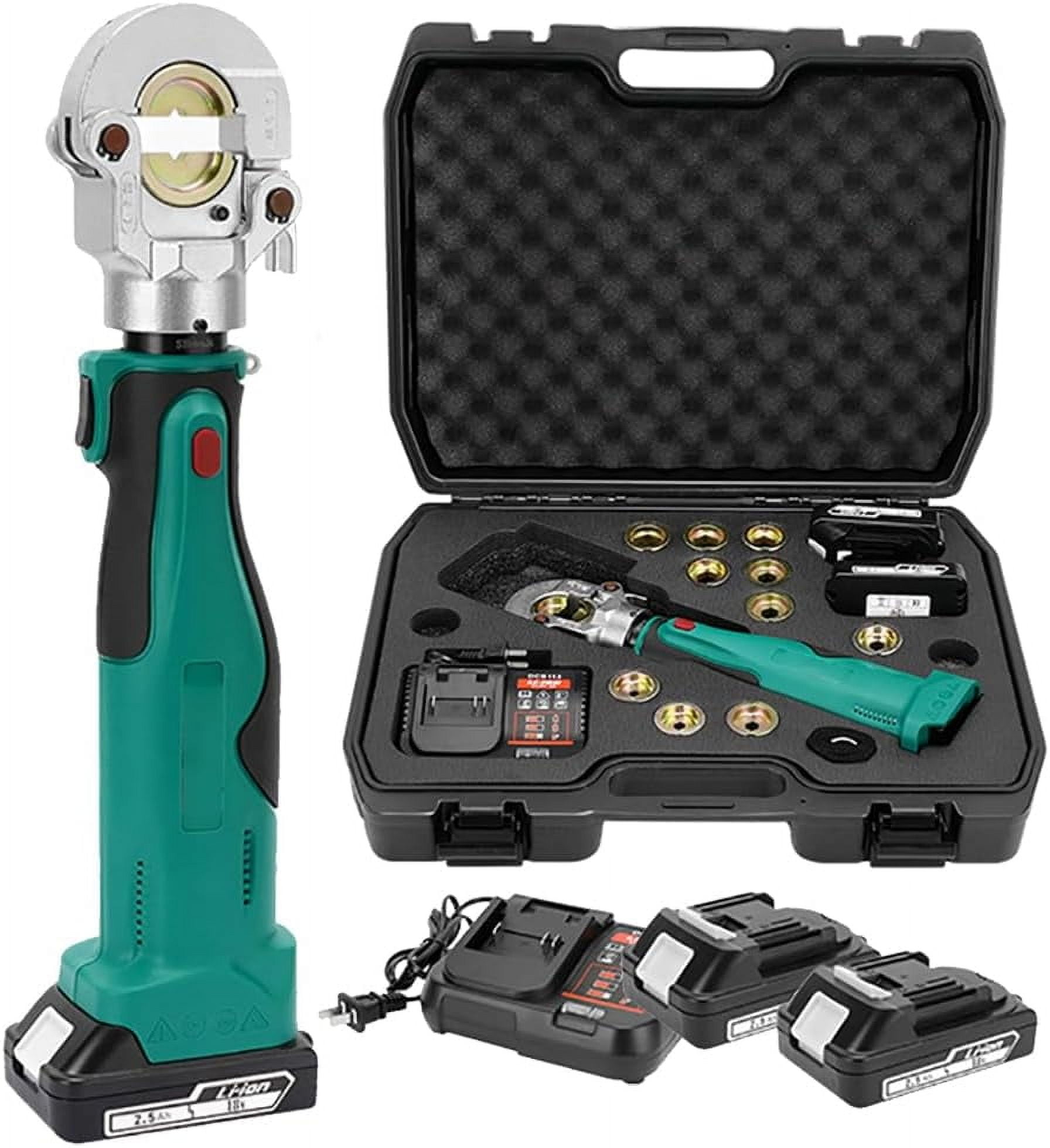 Rechargeable Hydraulic Cable Crimping Pliers 16-300mm2 Portable Battery ...