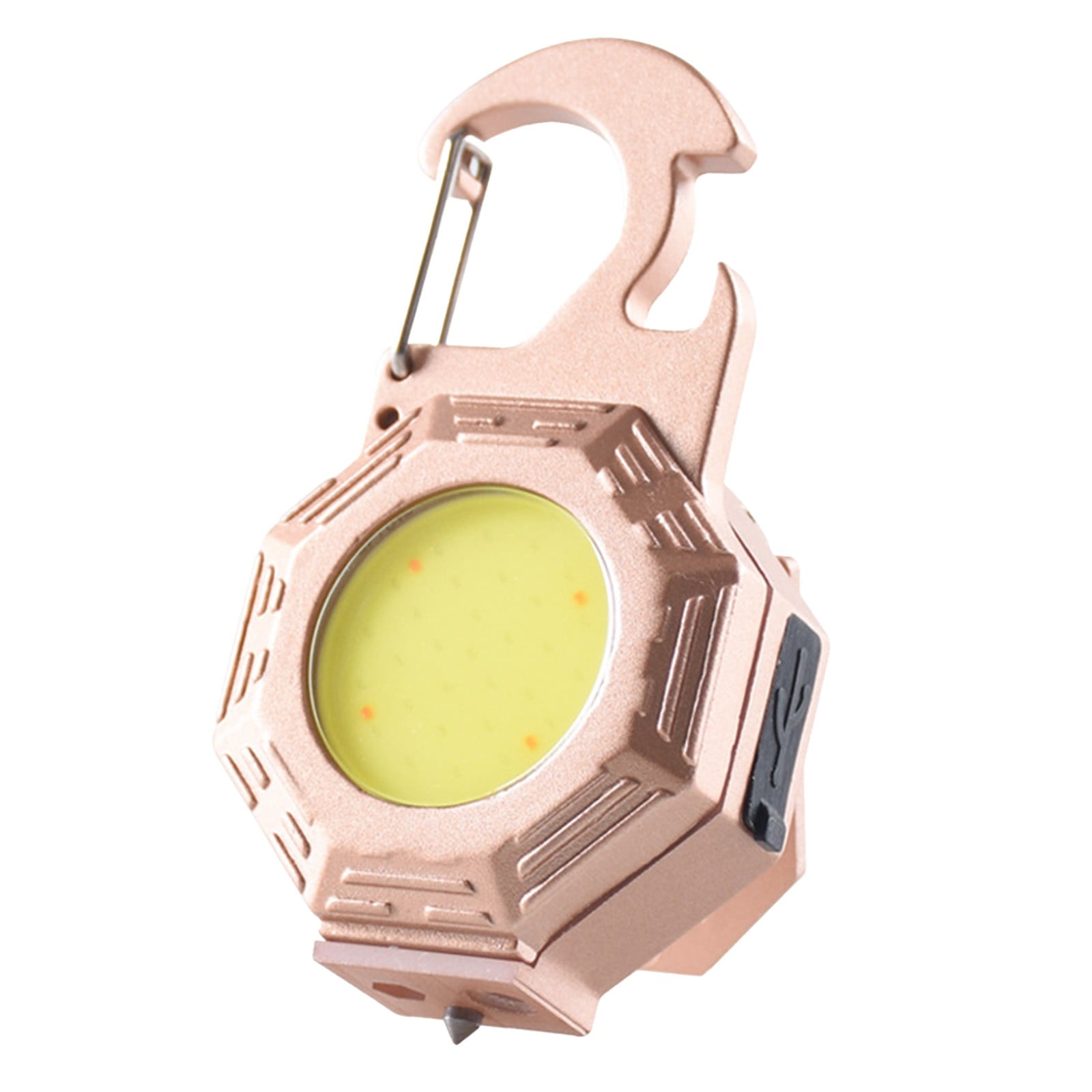 Rechargeable Keychain Flashlight - Adjustable Camping Light for Hiking ...