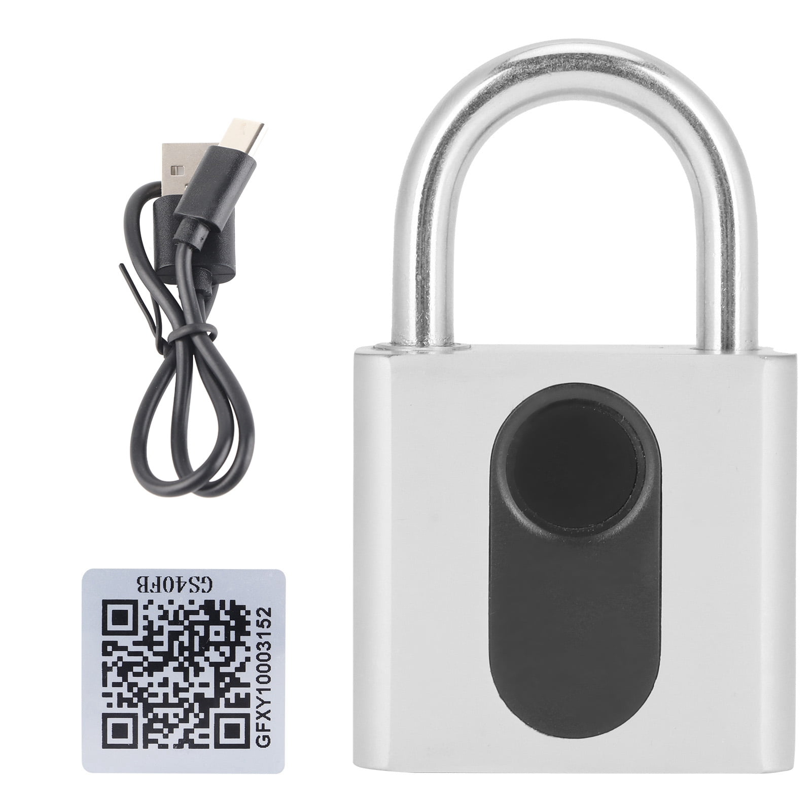 Rechargeable Keyless Lock: Fast Fingerprint Recognition Mobile App ...