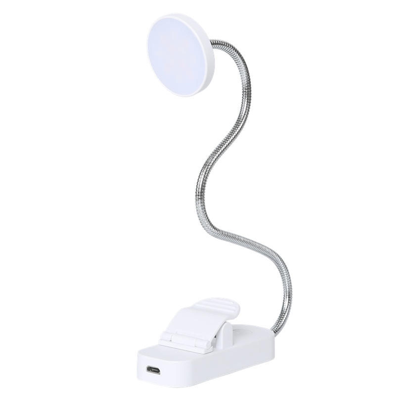 Rechargeable LED Book Light - 12 Eye-Friendly LEDs, Adjustable Color ...