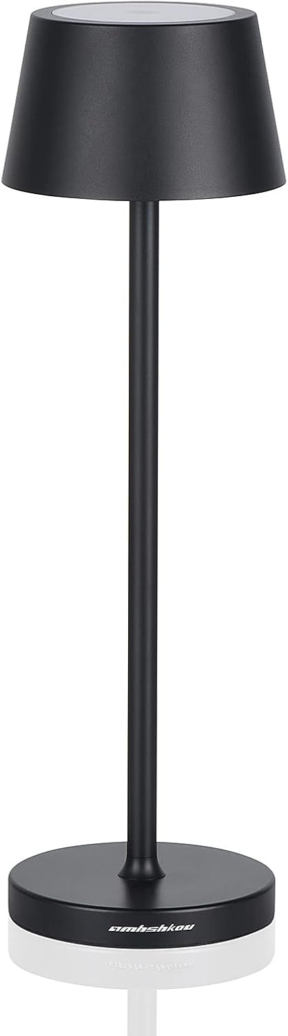 Rechargeable LED Desk Lamp Cordless,with IP54 Waterproof Function and ...