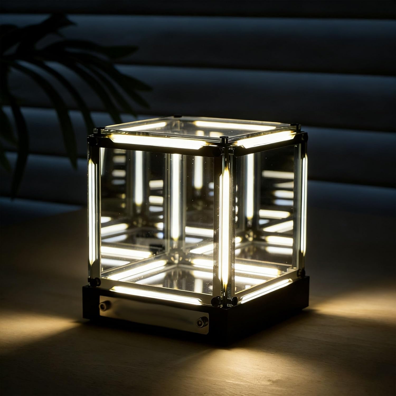 Rechargeable LED Hyper Cube Night Light for Gaming Setup Futuristic ...