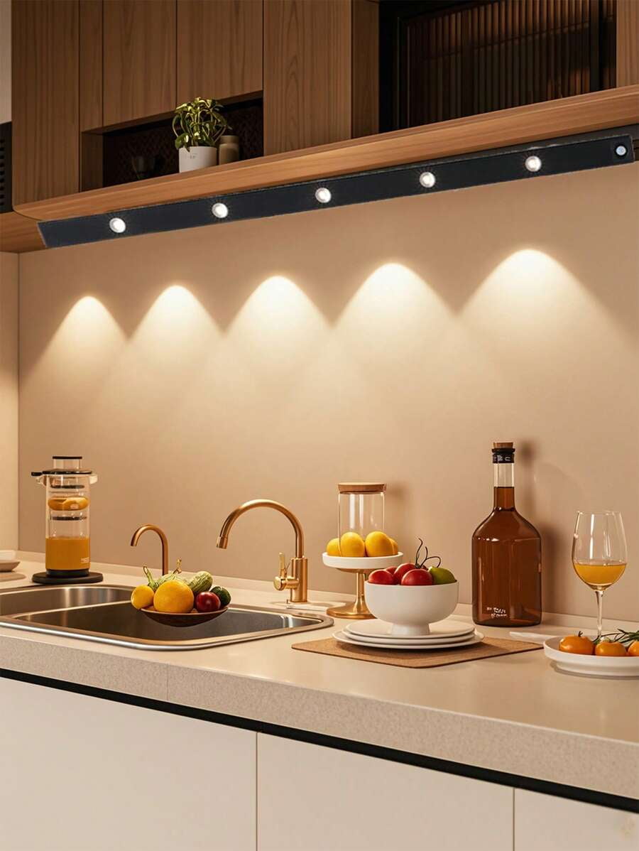 Rechargeable LED Motion Sensor Light – Wireless, Self-Adhesive Stick-On ...