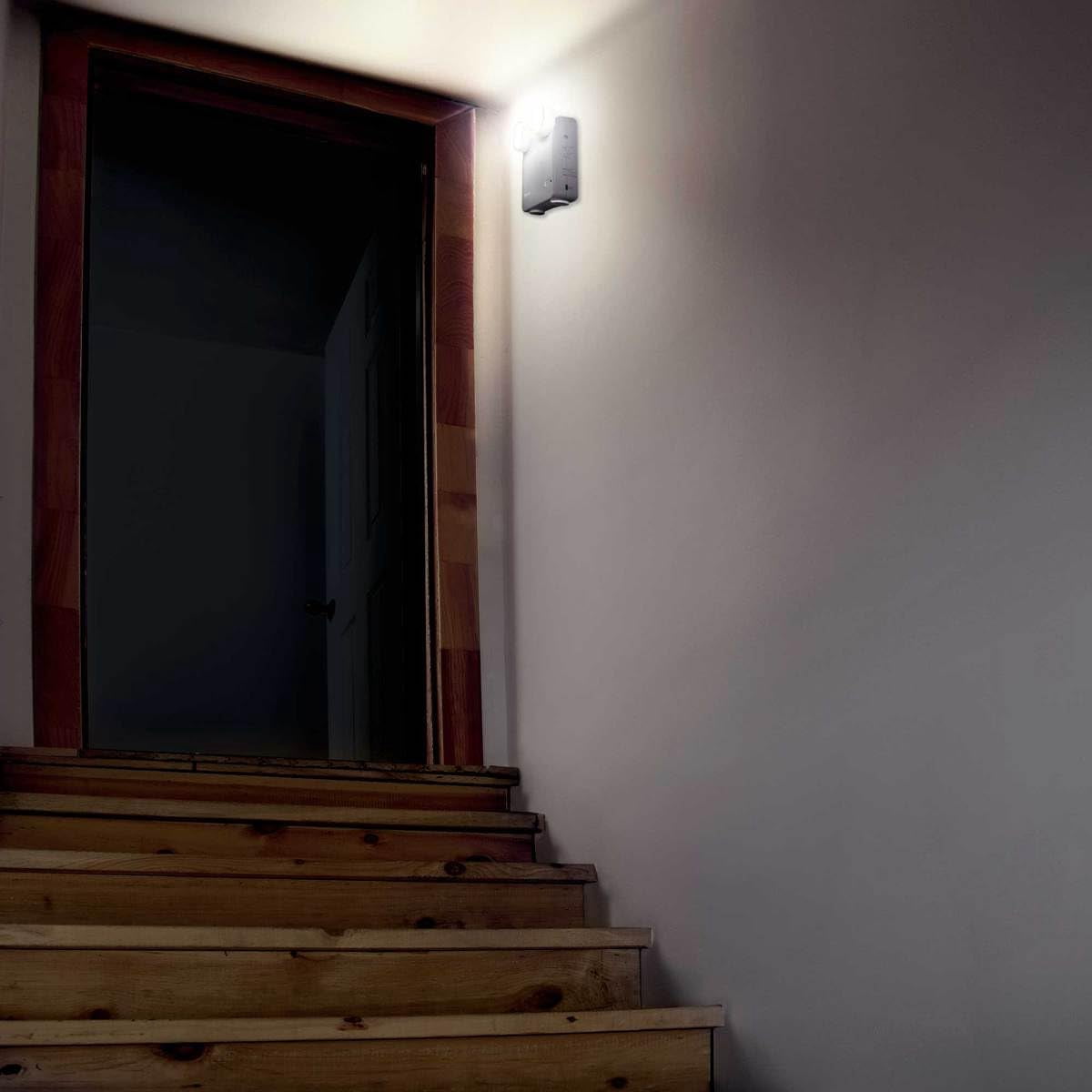Rechargeable LED Power Failure Light, Adjustable Heads, up to 48 Hours ...