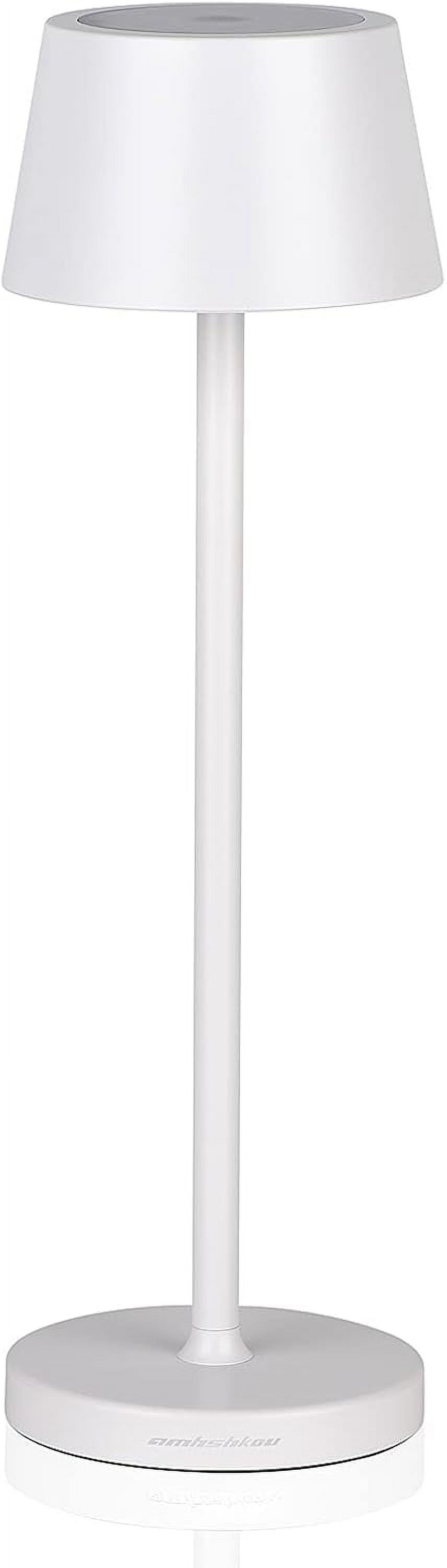 Rechargeable LED Wireless Desk Lamp,with IP54 Waterproof Function and ...