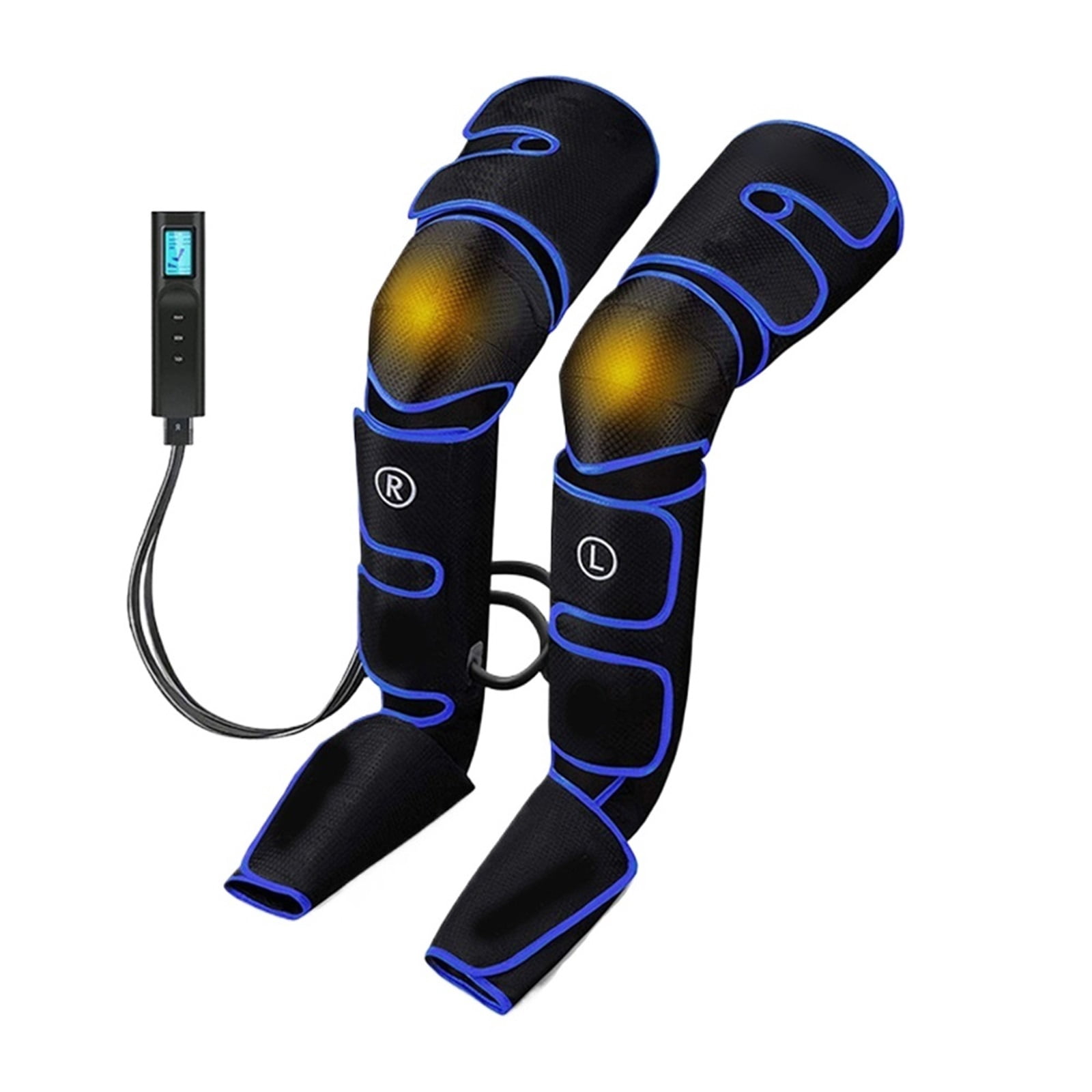 Rechargeable Leg Muscle Relaxer 6 modes Air Compression Recovery Boot ...