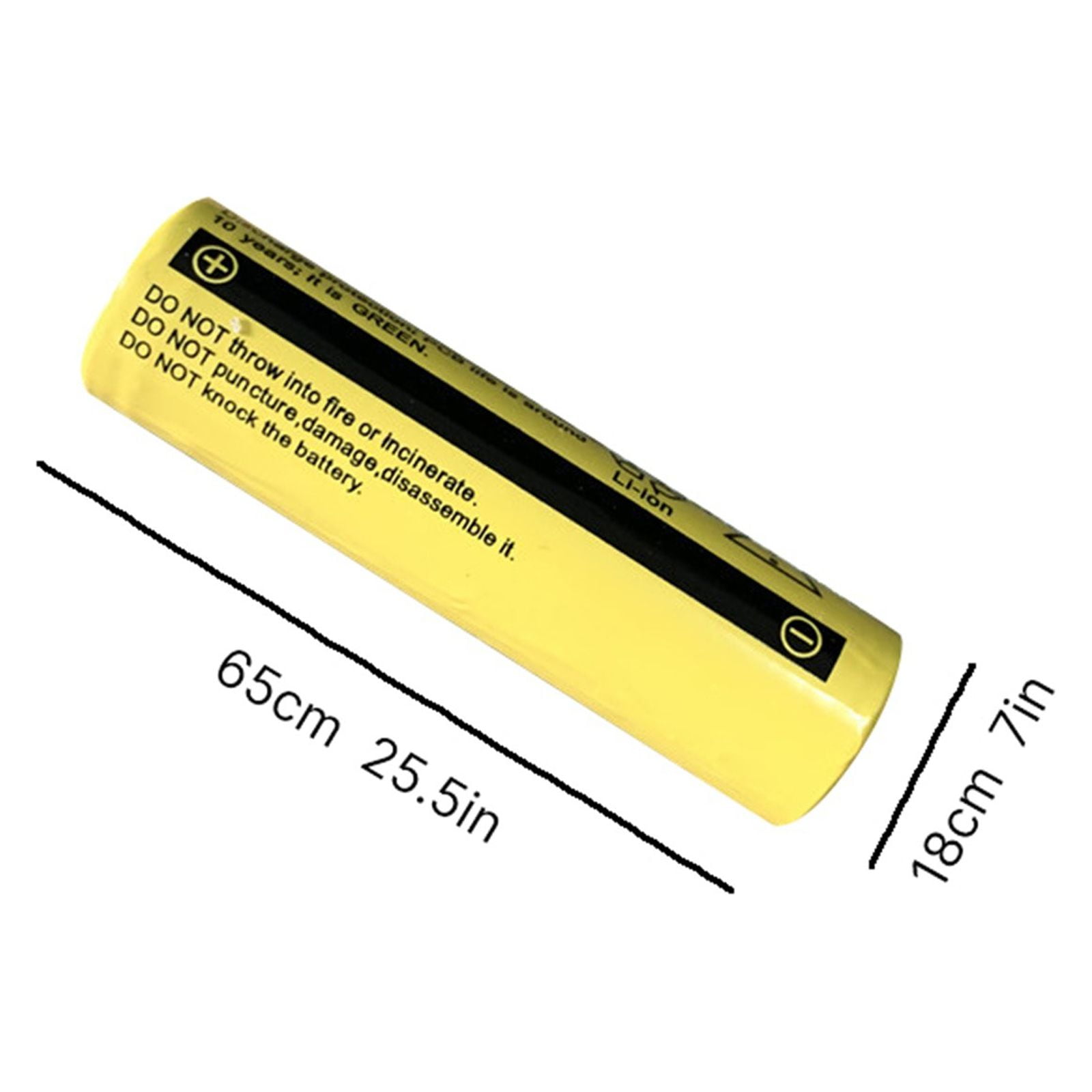 Rechargeable Li-ion Battery Charger 37V 3600mAh High Capacity Cell ...