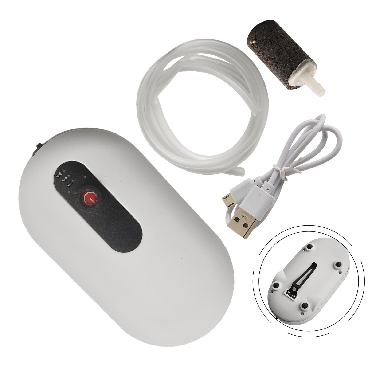 Rechargeable Live Bait Aerator Pump Designed for Fishing Tank ...