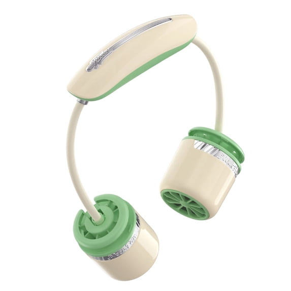 Rechargeable Low Noise Hanging Necks Fan Bendable Light Weight Electric ...