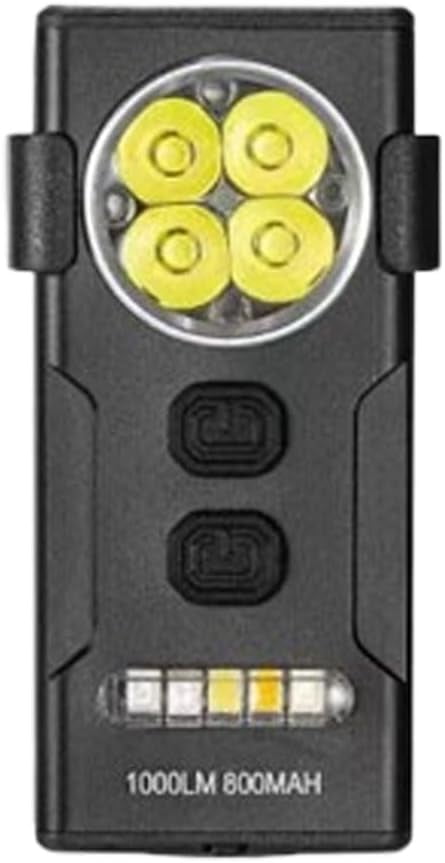 Rechargeable Magnetic Work Light, 2000 Lumens EDC Slim Flat Pocket ...