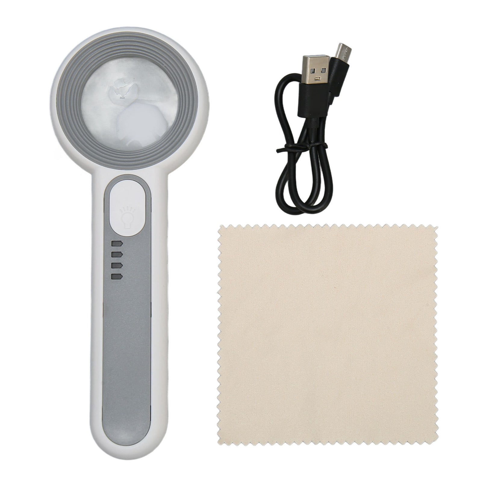 Rechargeable Magnifying Glass For Elderly And Children, Clear Magnify ...