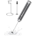Rechargeable Milk Frother with Stepless Speed Control, LunaFro Max ...