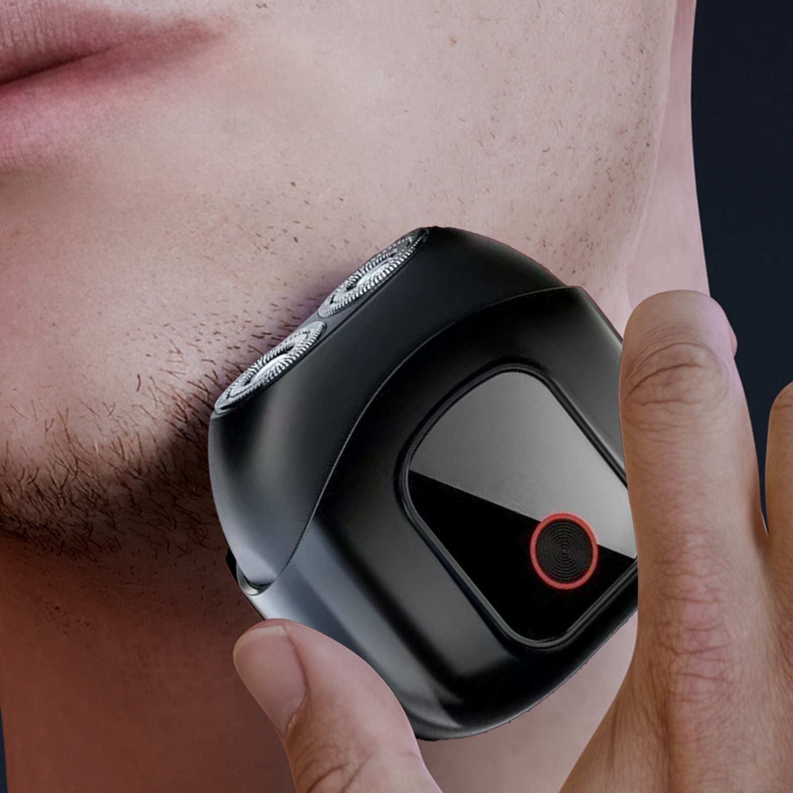 Rechargeable Mini Shaver with Self-Sharpening Blades, Compact USB ...