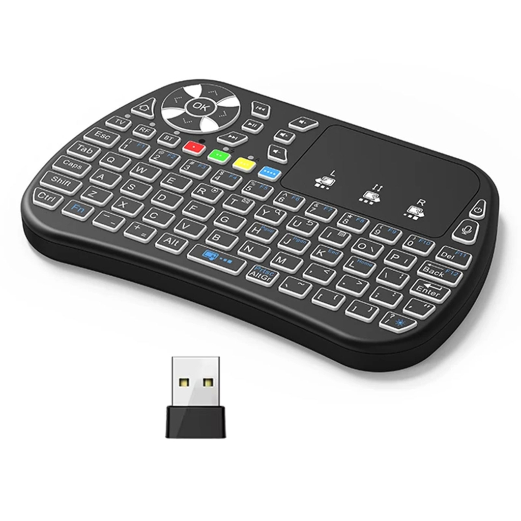 Rechargeable Miniature Keyboards With Touchpads 2.4G Backlits Portable ...