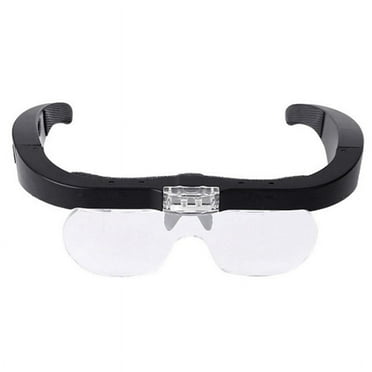 OptiVISOR LX Binocular Magnifier, Lensplate #7 Magnifies 2.75" x At 6 ...