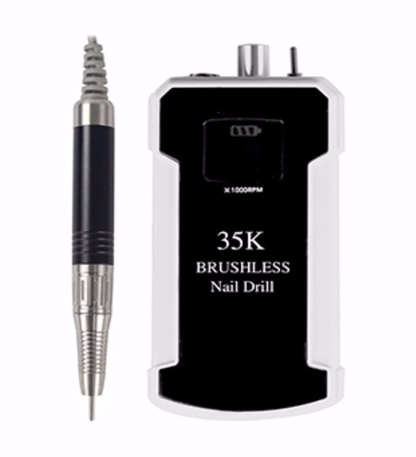 Rechargeable Nail Drill 35000RPM Portable Electric E File Malory ...