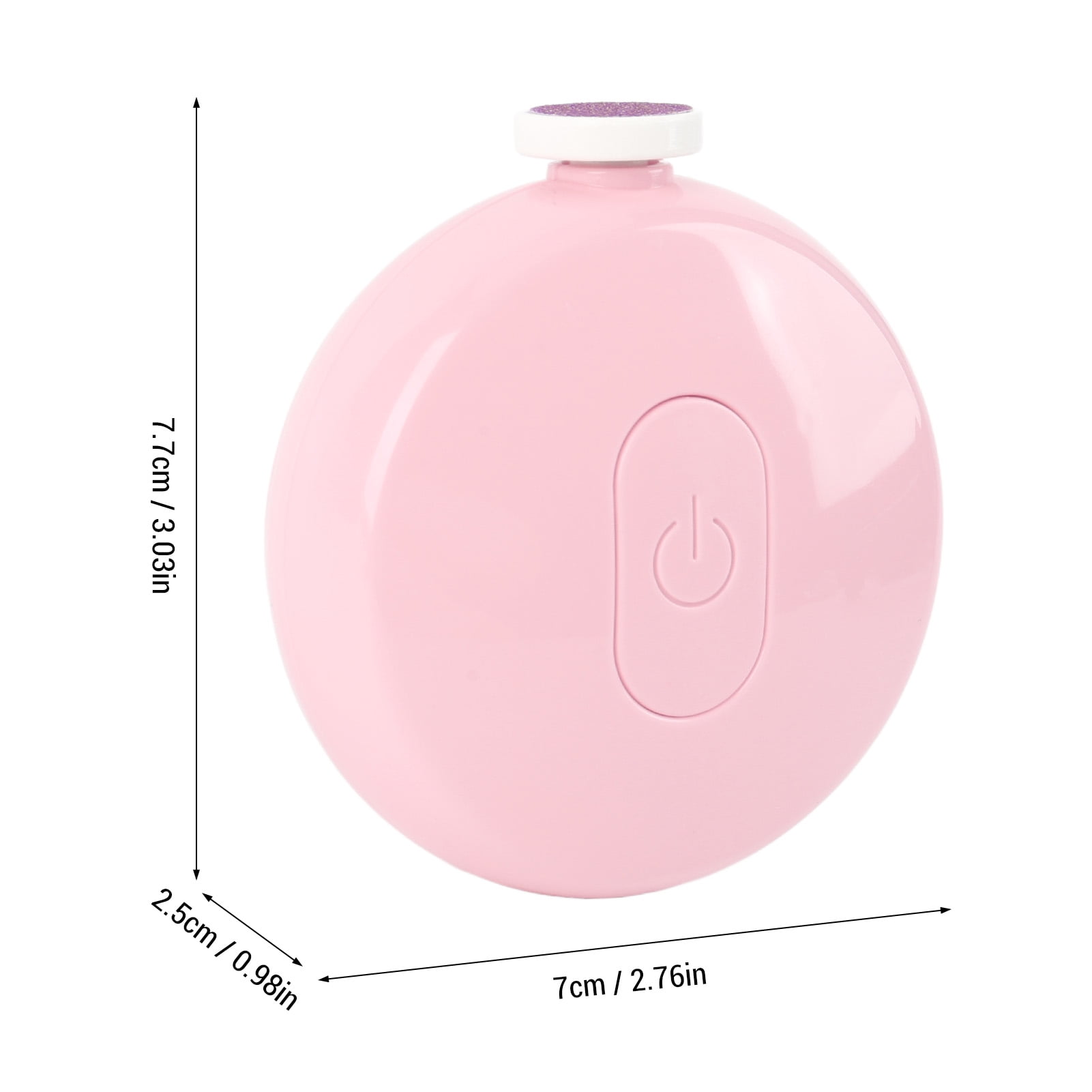 Rechargeable Nail Polisher, Gentle, Precise Nail Filing With 6 ...