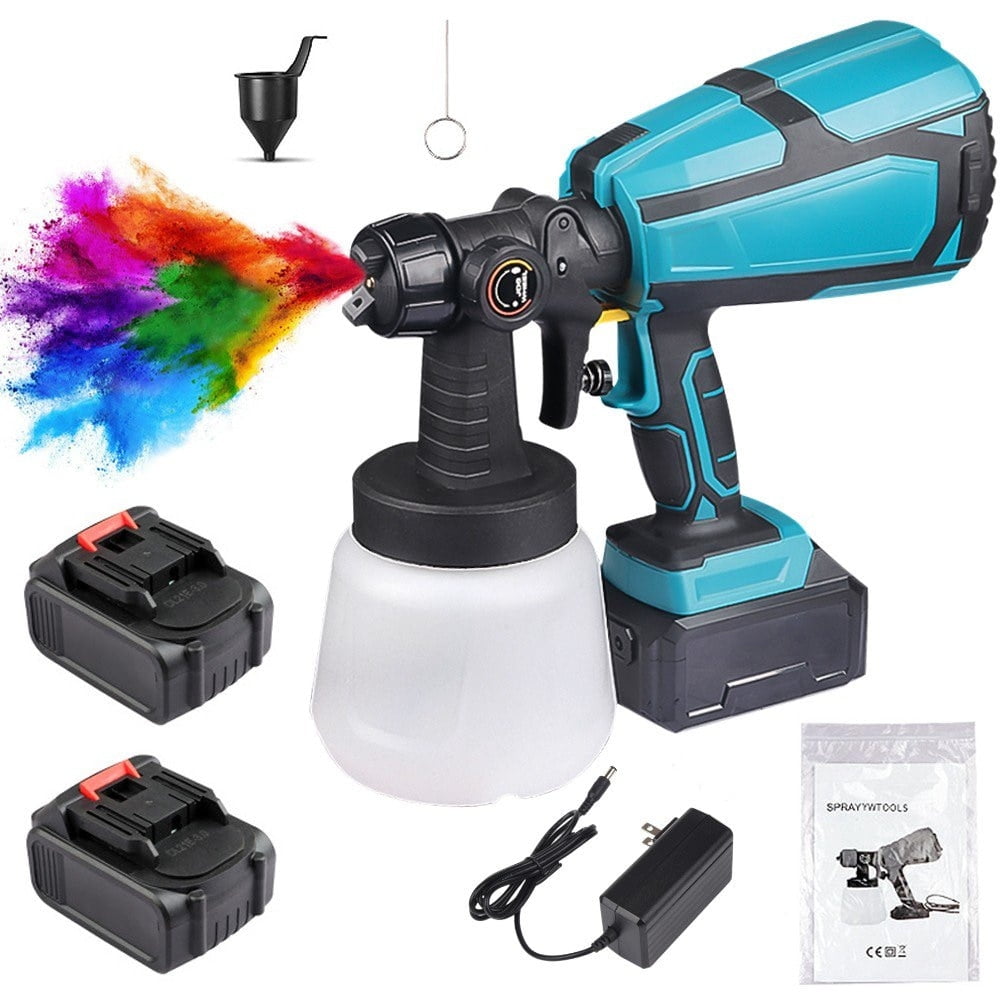 Rechargeable Paint Spray Gun for Exterior Paint - Walmart.com
